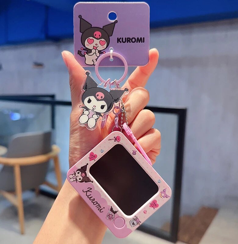 Граффити брелок Sanrio Hello Kitty Kuromi Melody Pochacoo Cinnamoroll Hangyodon Gudetama Writ Boar