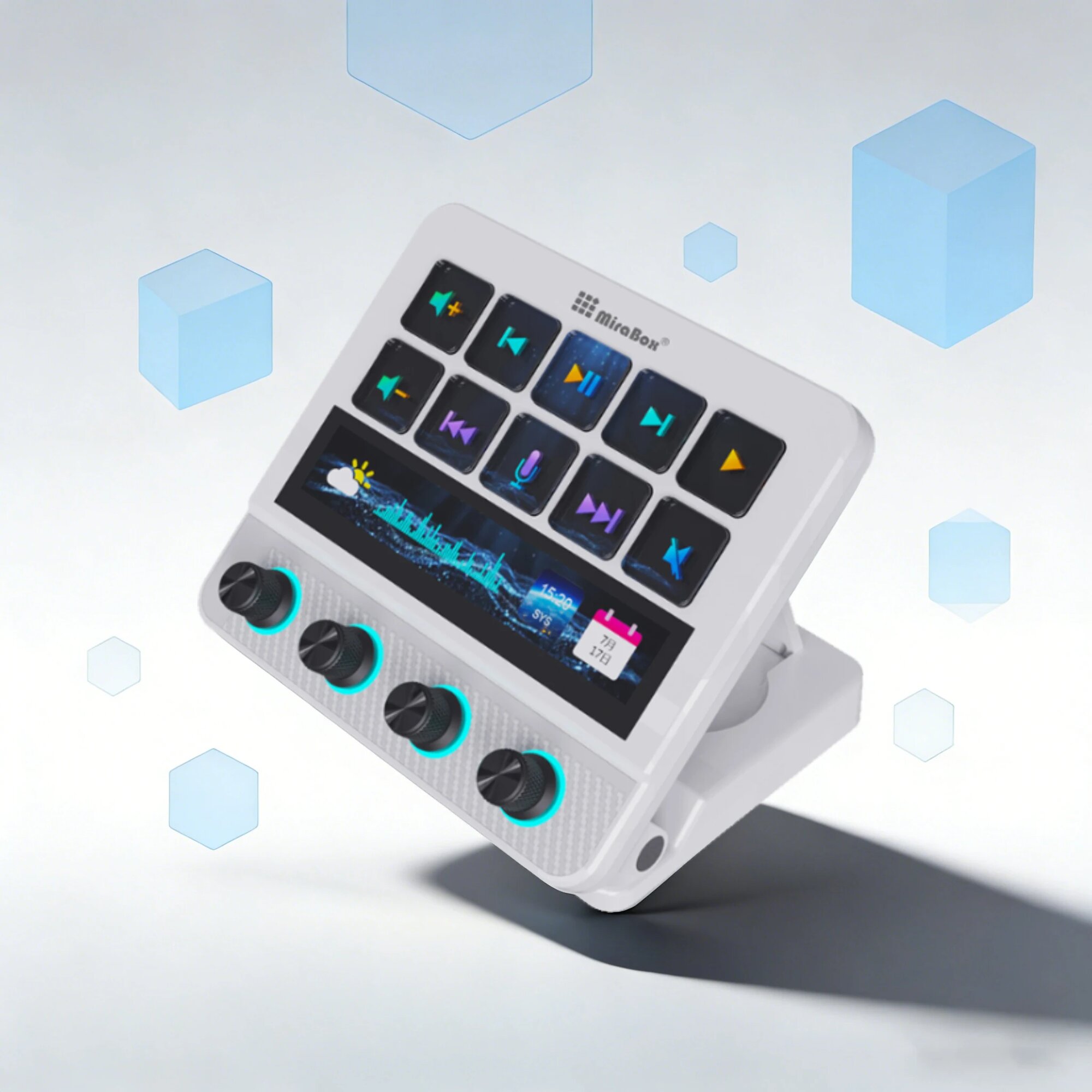 Mirabox N4Pro 10-клавишный макроконтроллер Stream Deck Dock