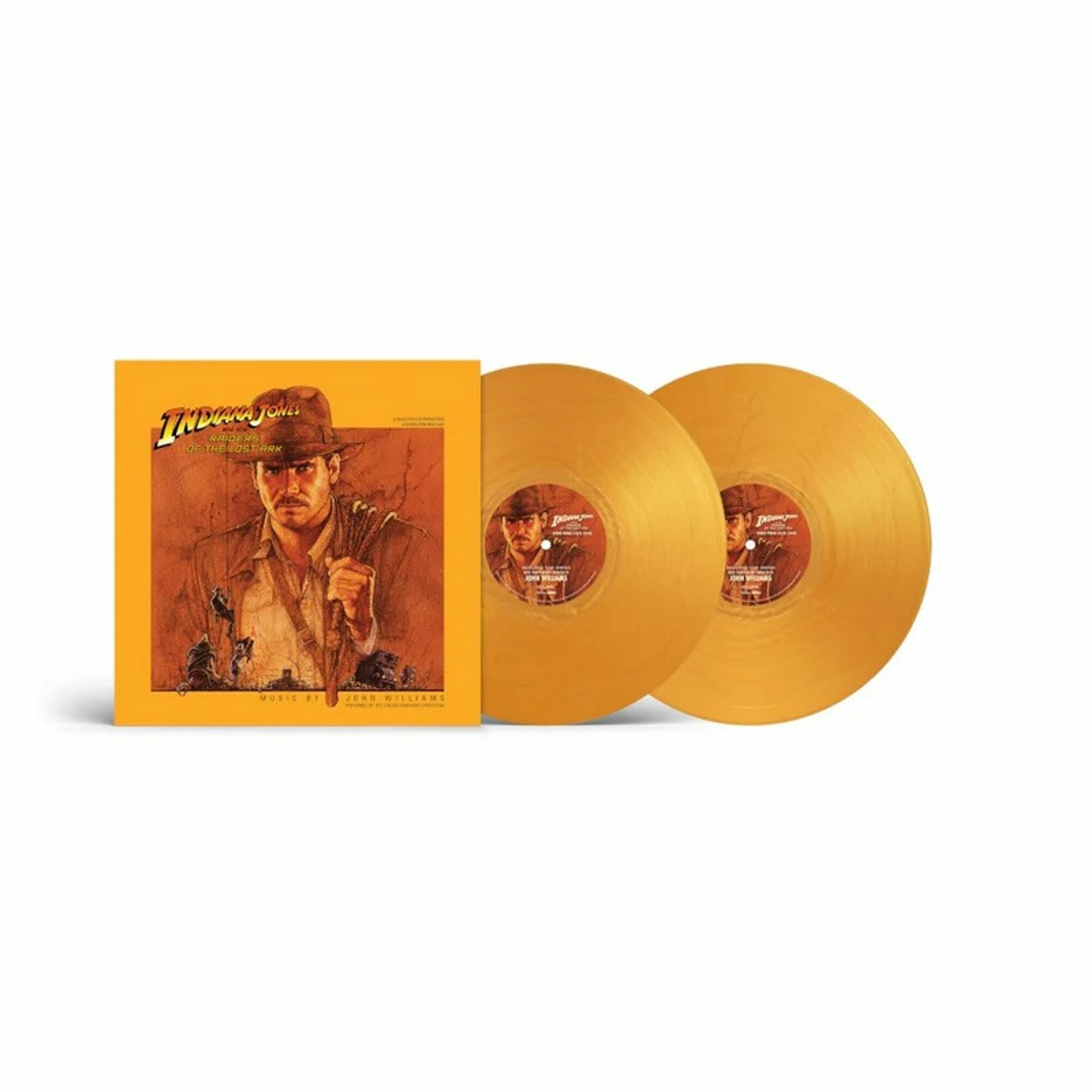 Виниловая пластинка John Williams - Indiana Jones And The Raiders Of The Lost Ark (DT: Jäger des verlorenen Schatzes) (45th Anniversary) (Golden Nugget Vinyl) (2 LP) (2 LP)