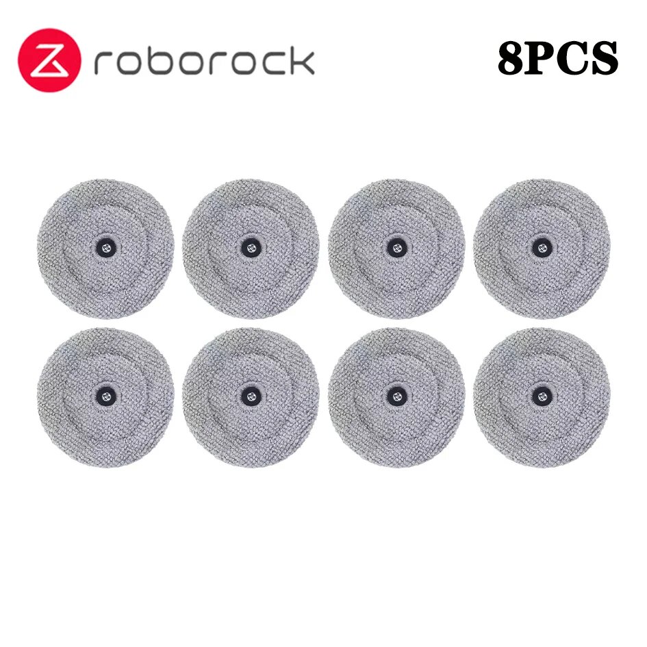 Roborock Запасные фильтры 8 шт, серые/лавандовые