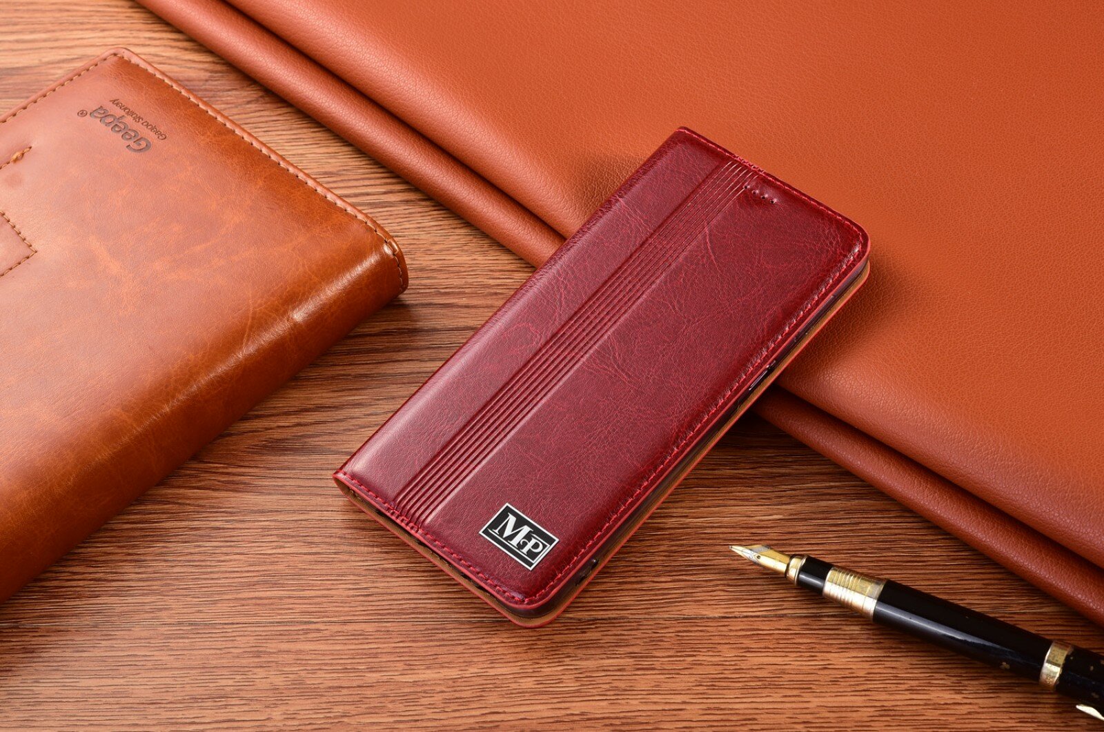 Чехол-книжка MyPads Premium Pelle di Marmo для Xiaomi Redmi Note 11T 5G и Poco M4 Pro 5G из натуральной кожи с магнитной крышкой