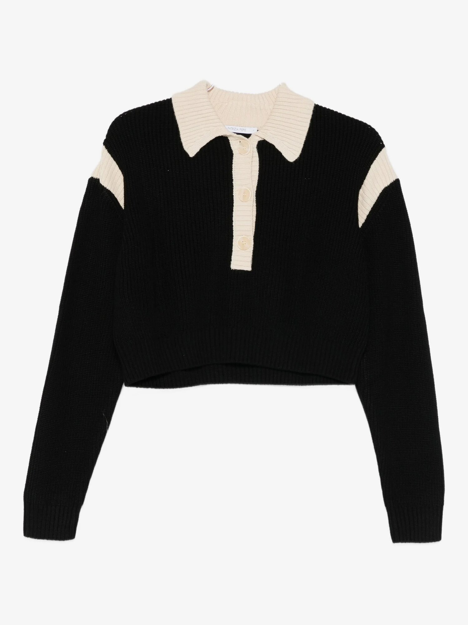 Свитер PATRIZIA PEPE Colour-block sweater, размер 42