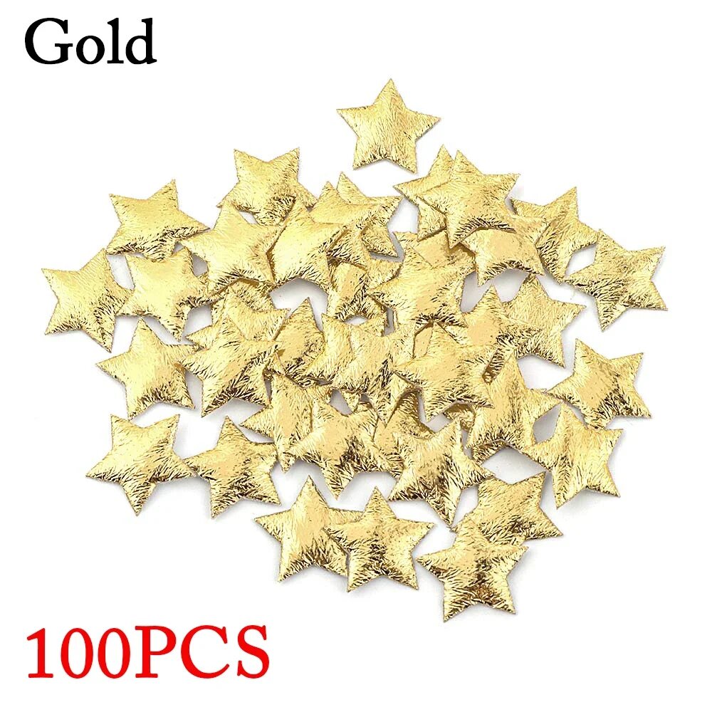 Золотые звезды 100 шт