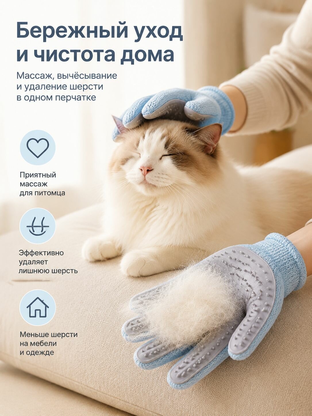 Перчатки комплект, 1 пара