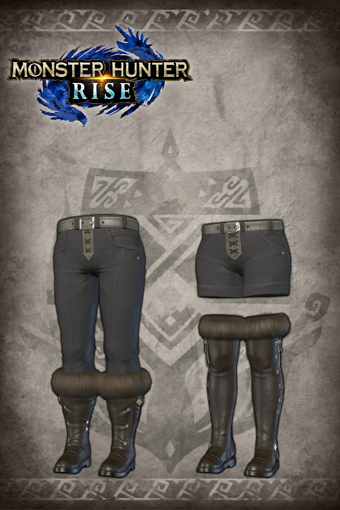 Дополнение "Fluffy Fur Boots" Hunter layered armor piece — Xbox Series X|S, Xbox One, PC — Цифровая версия