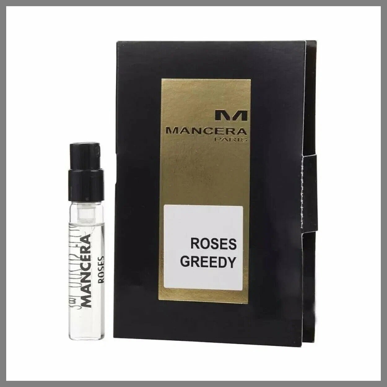 Mancera Roses Greedy парфюмерная вода 2 мл, аромат унисекс для него и для нее