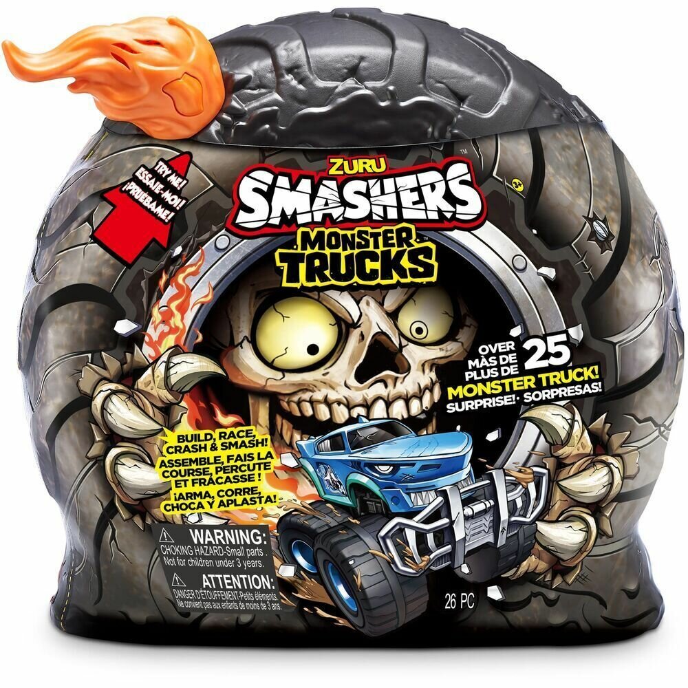 Игровые наборы и фигурки Zuru Smashers 74103 Оранжевый хвост Smashers Monster Truck