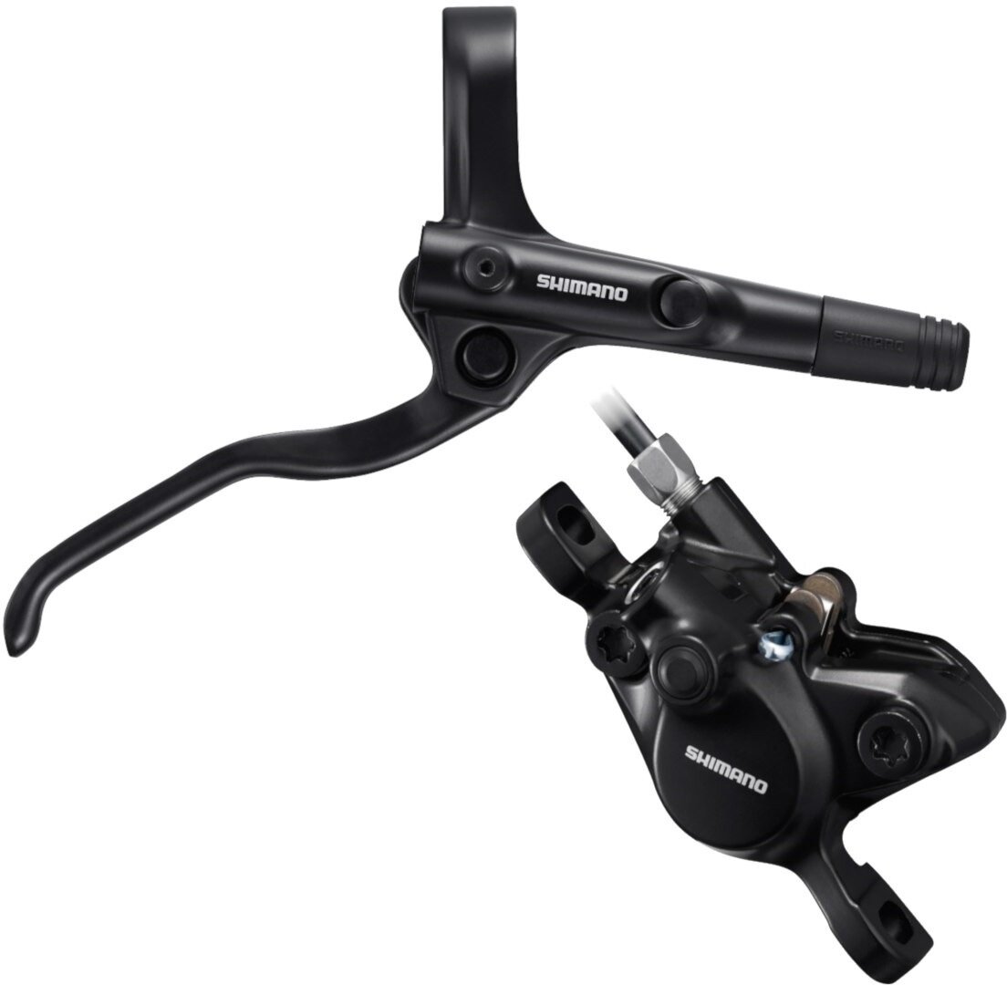Тормоз передний Shimano MT200, 1000 мм, черный