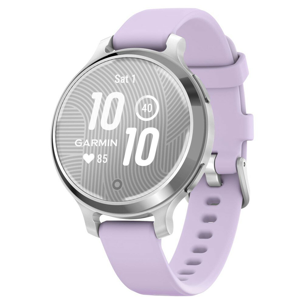 Смарт-часы женские Garmin Lily 2 Active Silver-Purple, 010-02891-01, фиолетовые, гипоаллергенный силикон, Европа, GPS