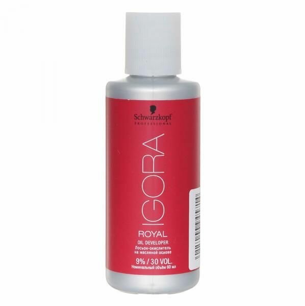 Schwarzkopf Professional Igora Royal Oxigent Лосьон-окислитель на масляной основе 9%, 60мл