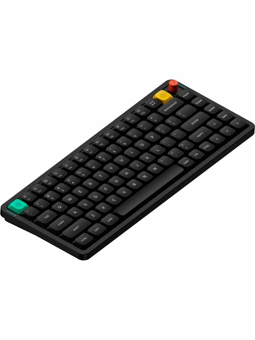 Клавиатура беспроводная механическая Nuphy AIR75 V3, Brown Nano Switсh, Bluetooth, RGB подсветка, 4000мАч, Черный