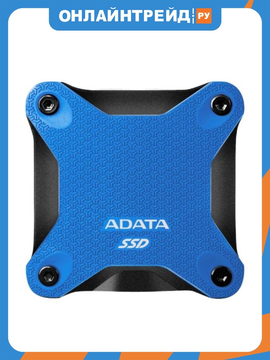 Внешний SSD диск Adata SD621 USB 3.1 2TB синий (SD620-2TCBL)