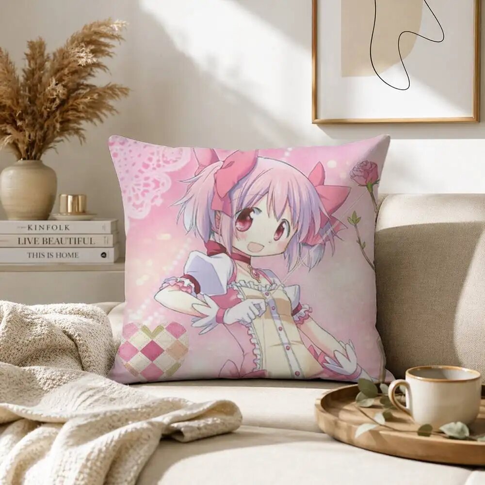 Наволочка P-Puella M-Magi Madoka M-Magica 100% полиэстер 40x40 cm, z5