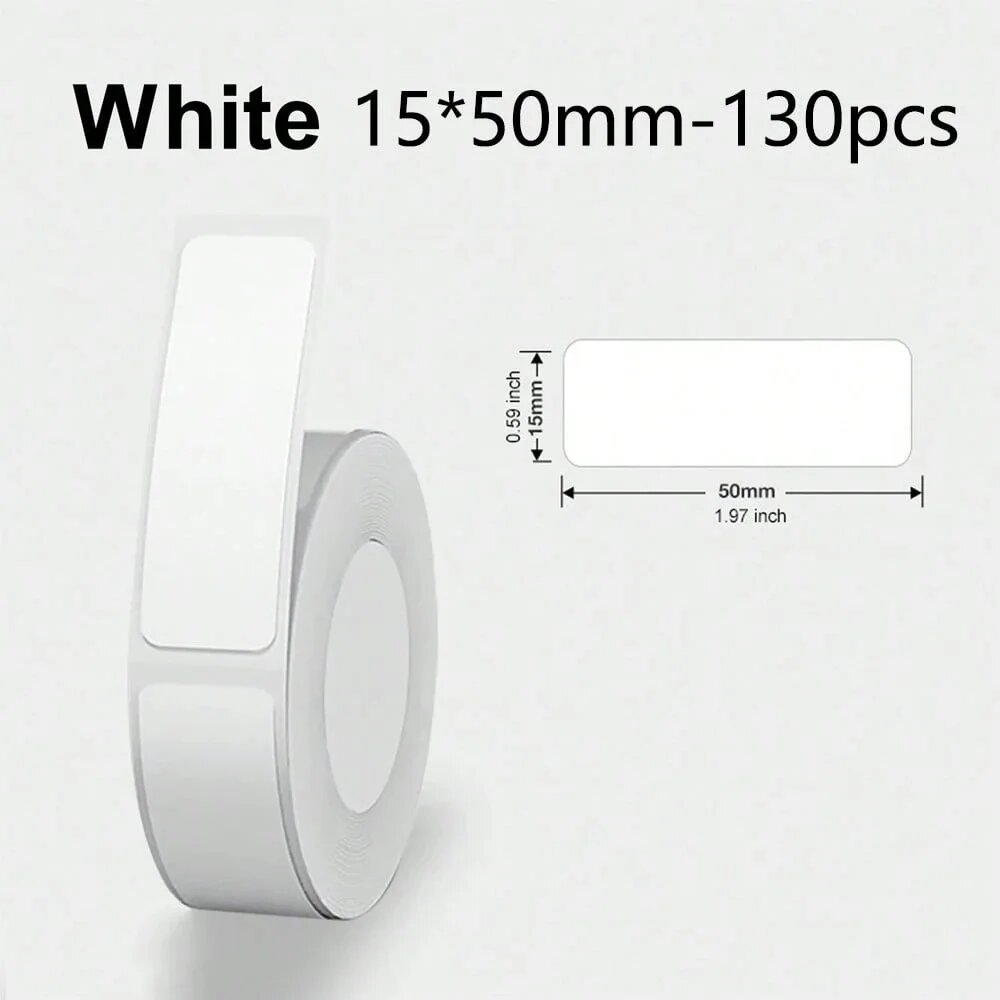 Термоэтикетки для Marklife P15 15x50mm White