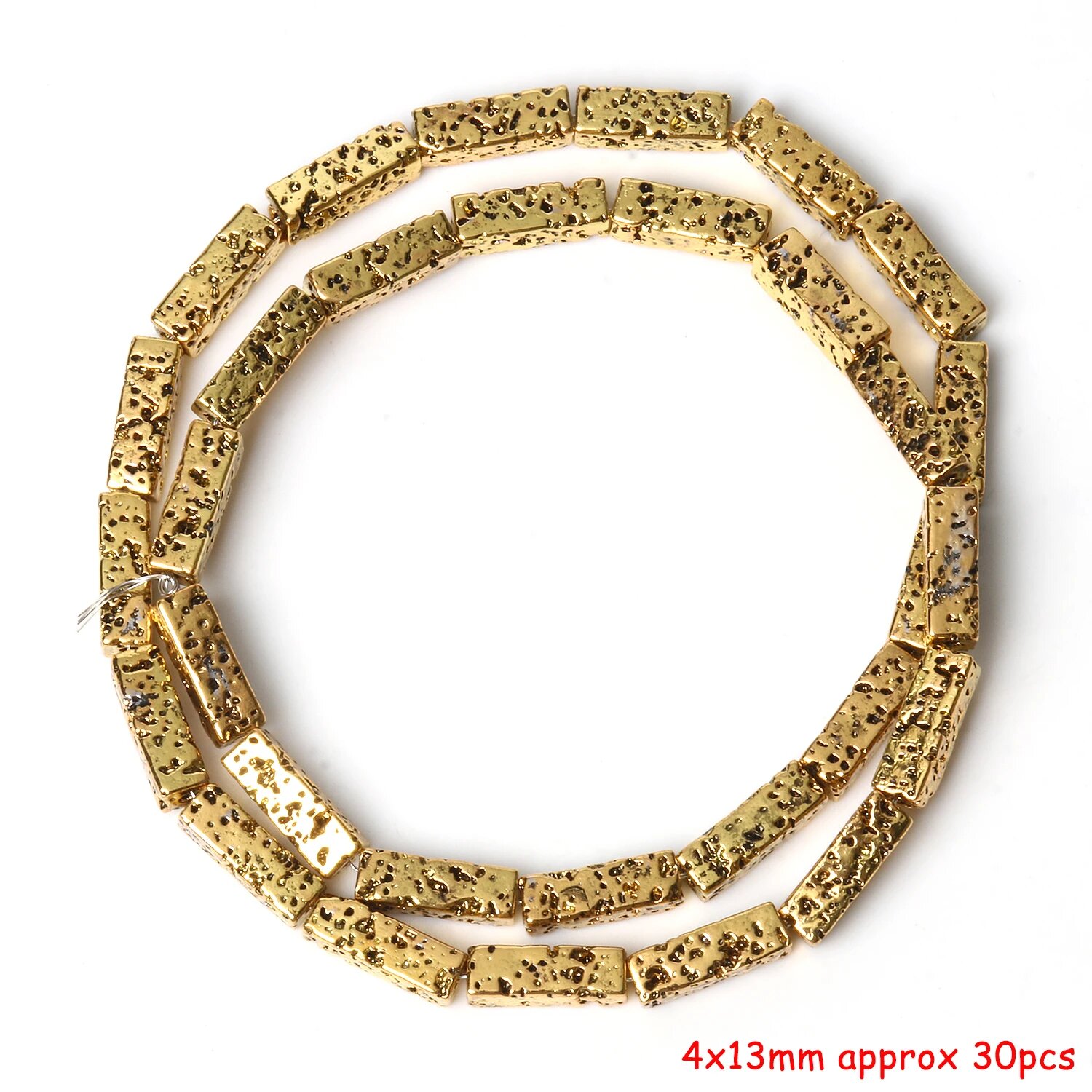 Бусины прямоугольные, 4x13 мм, Type 10, 30 шт.
