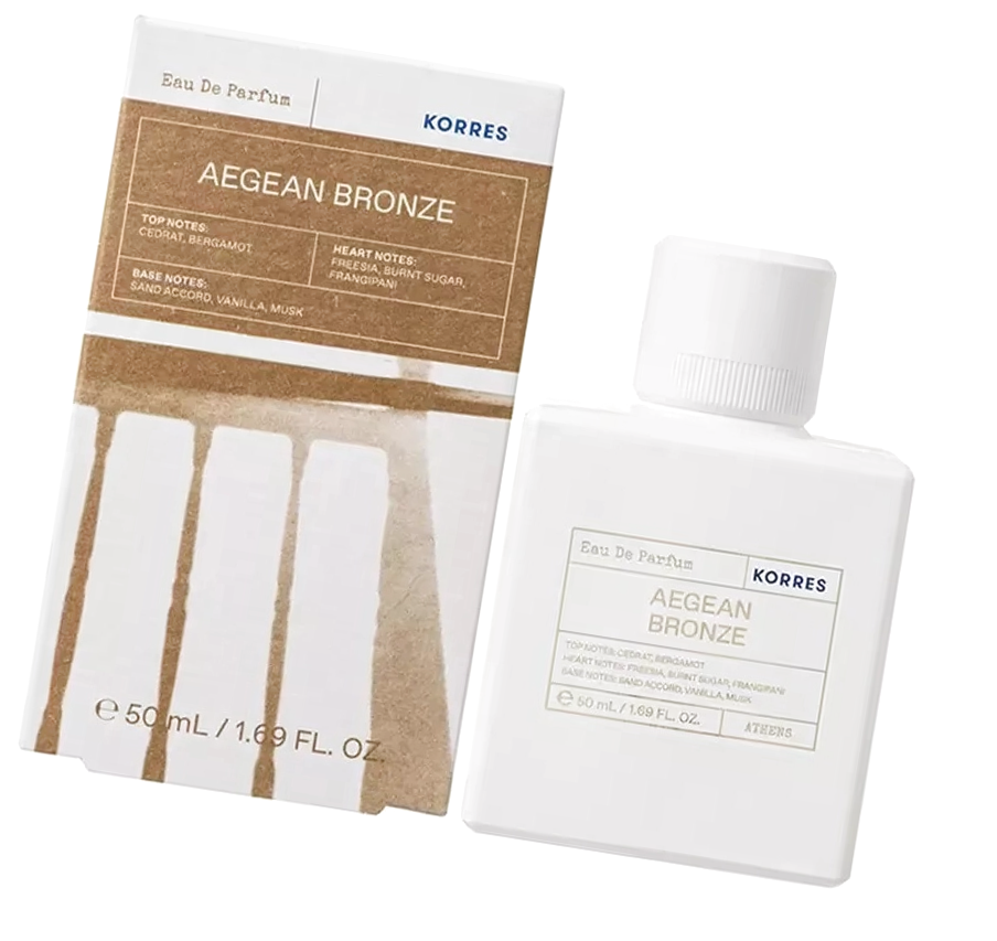 Парфюм для мужчин и женщин Korres Aegean Bronze 50 мл - Коррес Эгеан Бронз