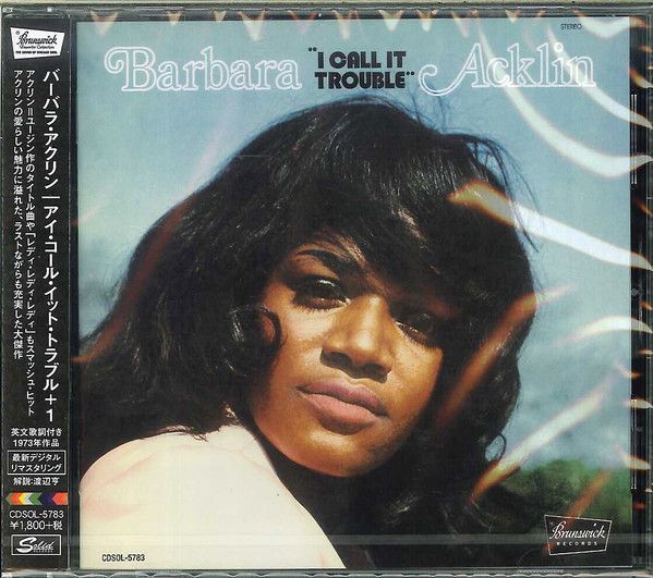 Музыка CD Barbara Acklin - I Call It Trouble