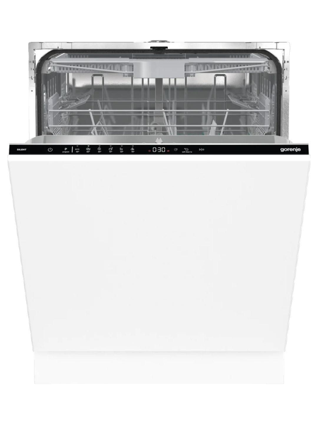 Встраиваемая посудомоечная машина Gorenje GV643E90, 60 см (16 комплектов посуды), черный/серый