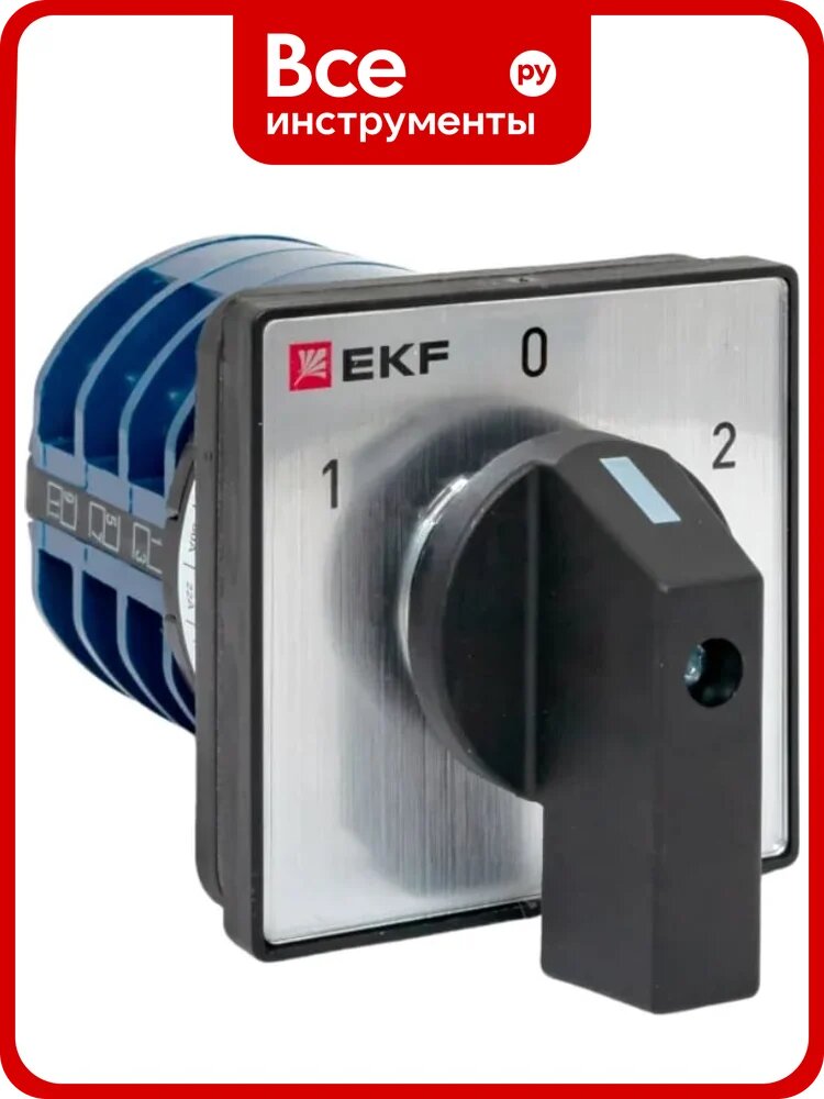 Переключатель кулачковый EKF ПК-1-23 32А 3P «1-0-2» IP65 pk-1-23-32-65