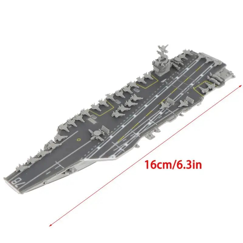Модель военного корабля 1/2000 пластик 1 шт. A2