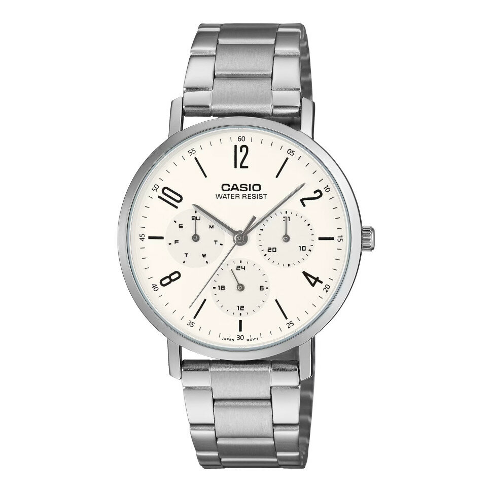 Наручные часы CASIO Collection, серебряный, белый
