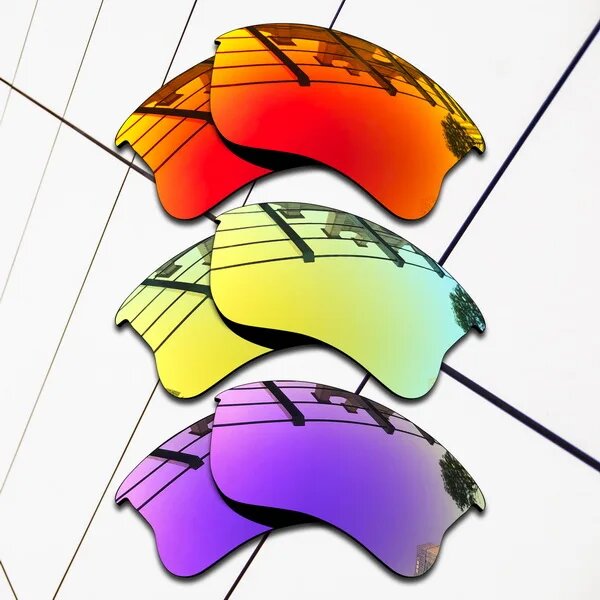 Сменные линзы Oakley Flak Jacket XLJ, Fire-24k Gold-Violet