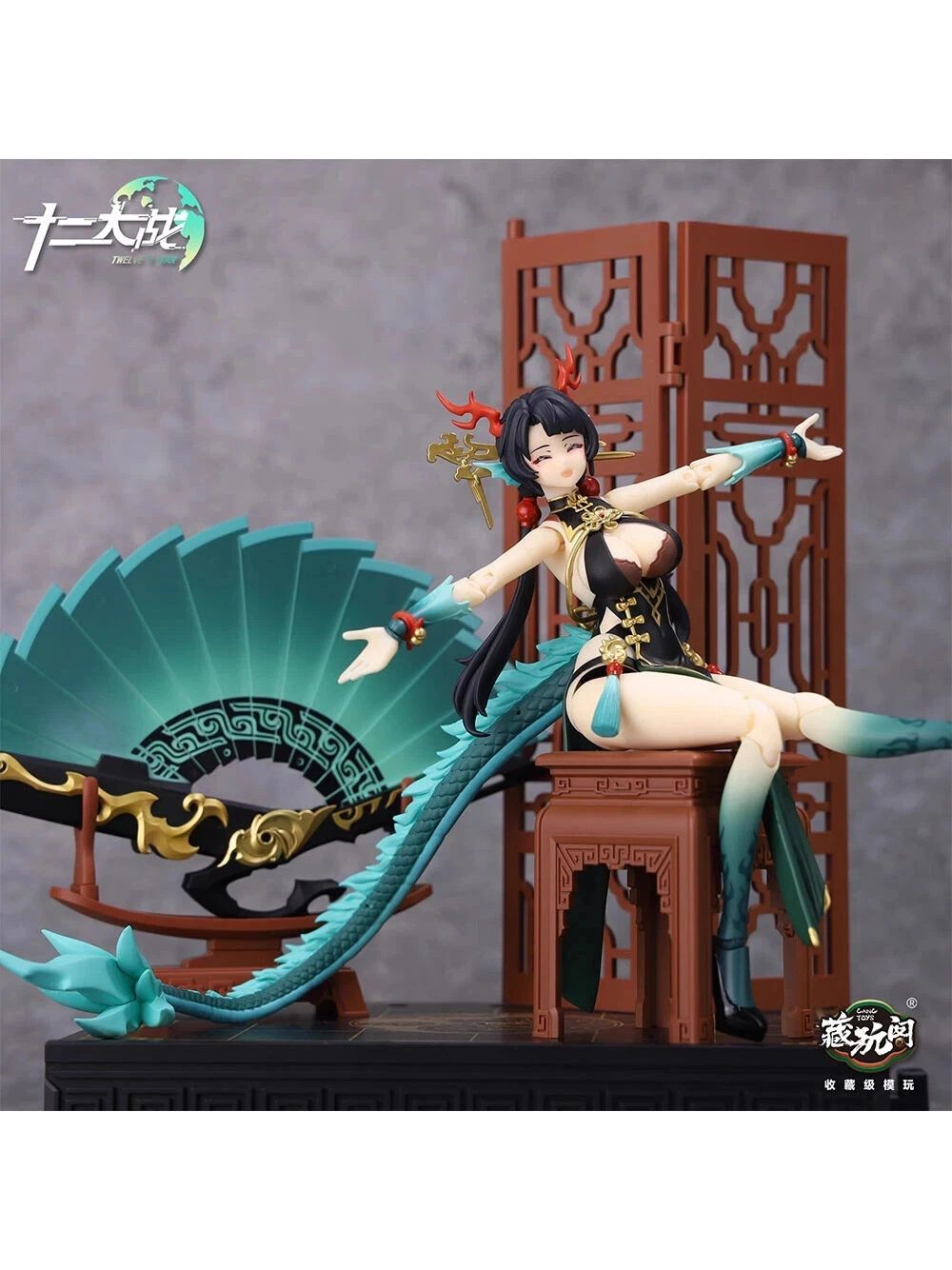 Cang Toys Twelve's War Series Loong Dragon Girl 1/12 Подвижная фигура статуи