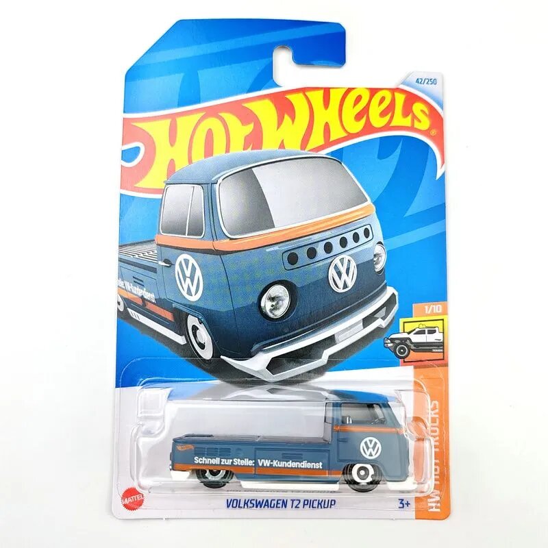Машинка коллекционная Mattel Hot Wheels 2024 C4982 Volkswagen T2 Pickup