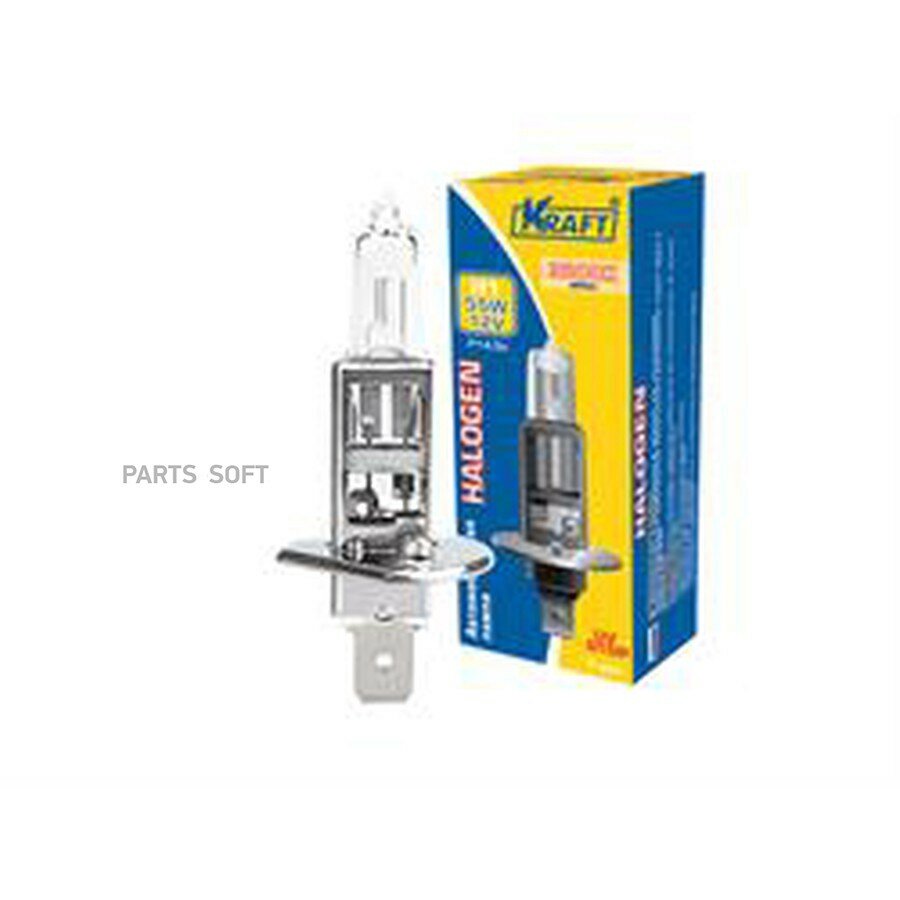 Лампа 12 В H1 55 Вт Kraft KRAFT KT700000 | цена за 1 шт