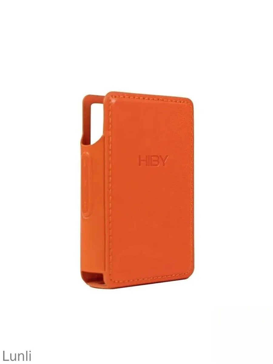 HiBy R3 II Leather Case чехол для аудиоплеера HiBy R3 II, кожаный, с вырезом под экран