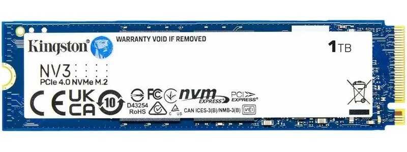 Накопитель SSD M.2 1TB Kingston NV3 SNV3S/1000G