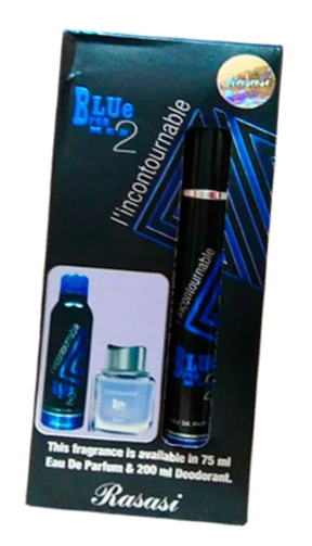 Расаси Линкотурнебл Блу 2 мужской парфюмерная вода 10 мл - Rasasi L Incontournable Blue 2 For Men