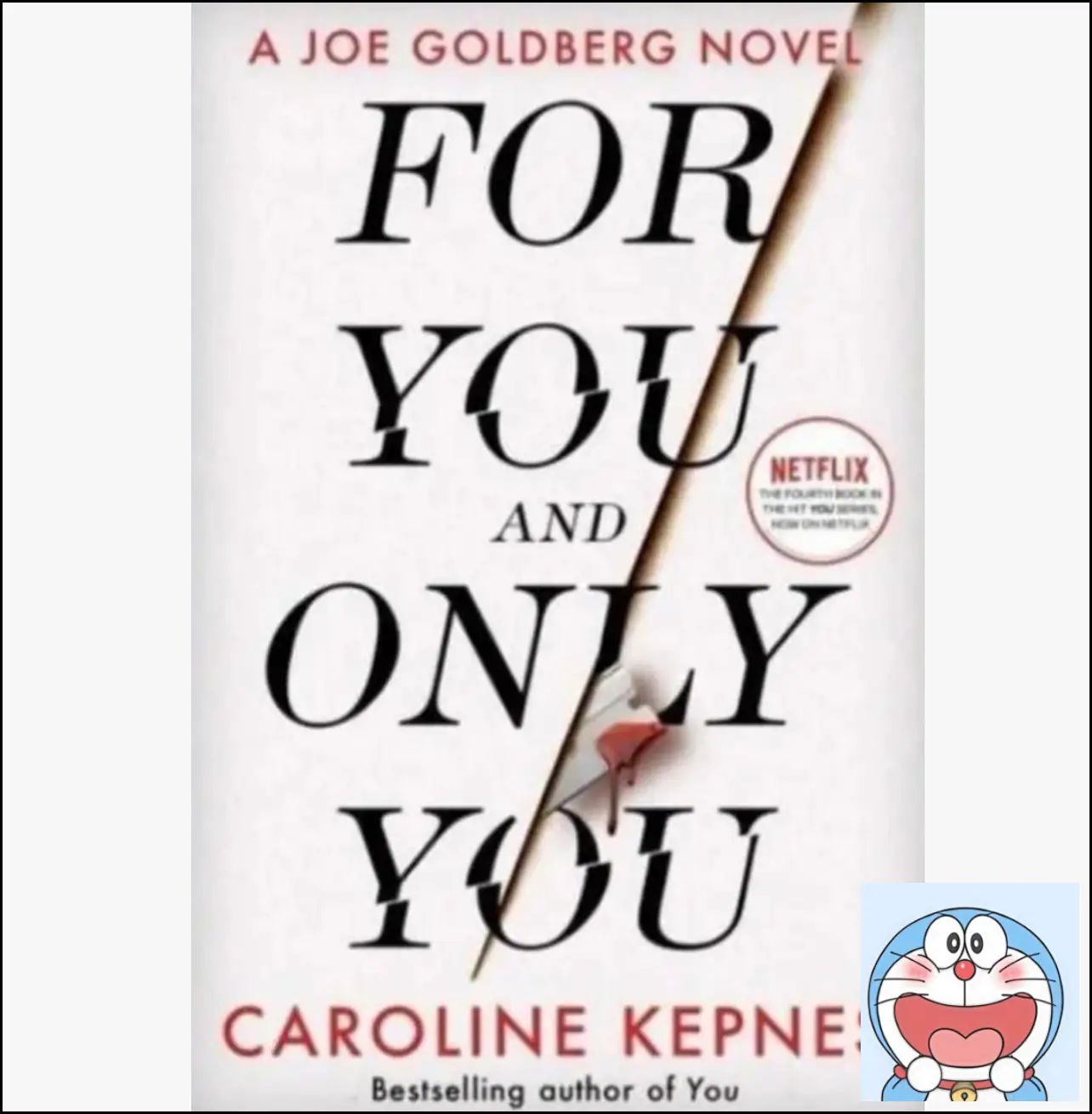 For You and Only You by Caroline Kepnes Psychological Thriller English Book