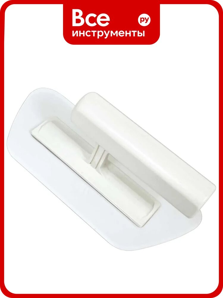 Кельма пластиковая STMDECOR трапеция, прозрачная, разносторонняя D1159R