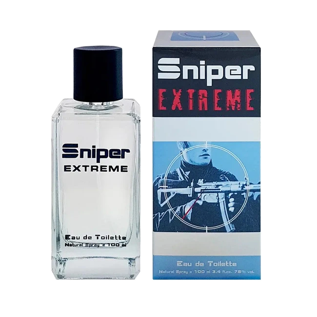Туалетная вода Parfums Genty Sniper Extreme 100 мл - мужской Дженти Снайпер Экстрим