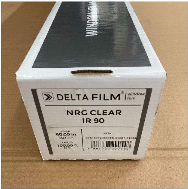 Атермальная тонировочная пленка deltafilm nrg ir clear 90% 20м*1,52м рулон