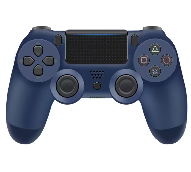 Геймпад Беспроводной Красный контроллер для PS4 (джойстик)V2 для смартфона, для ПК , Bluetooth，Тёмно-синий