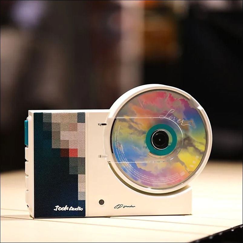 TARRE Плеер Joek Audio CD, настенный блютуз-колонка, беспроводное управление, встроенная батарейка, Музыкальный плеер HiFi