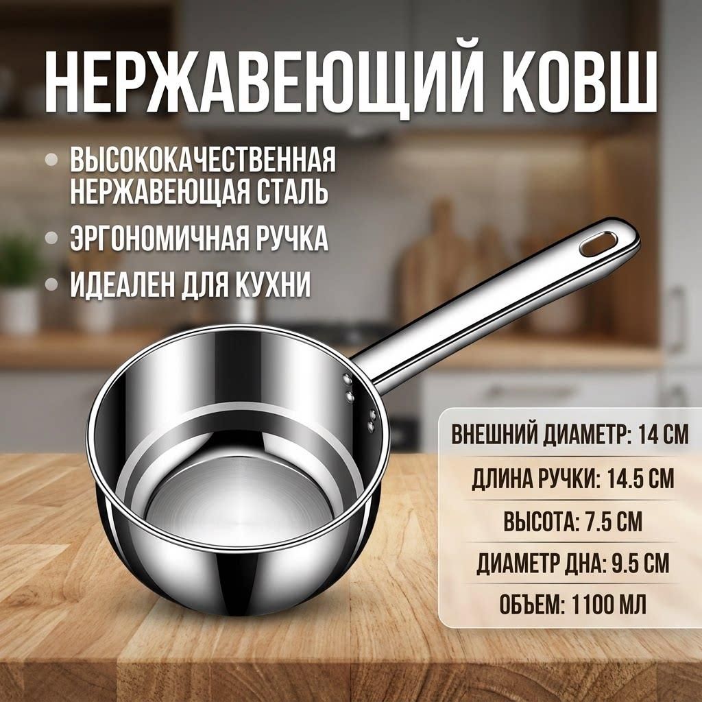 IKEA Кухонный ковш, железо-