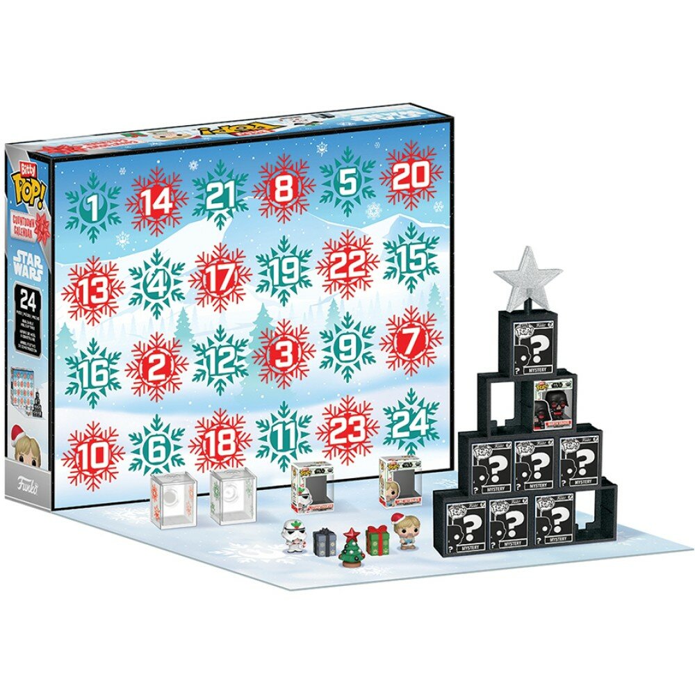 Подарочный набор Funko Bitty POP! Star Wars 24 Day Countdown Calendar 92657