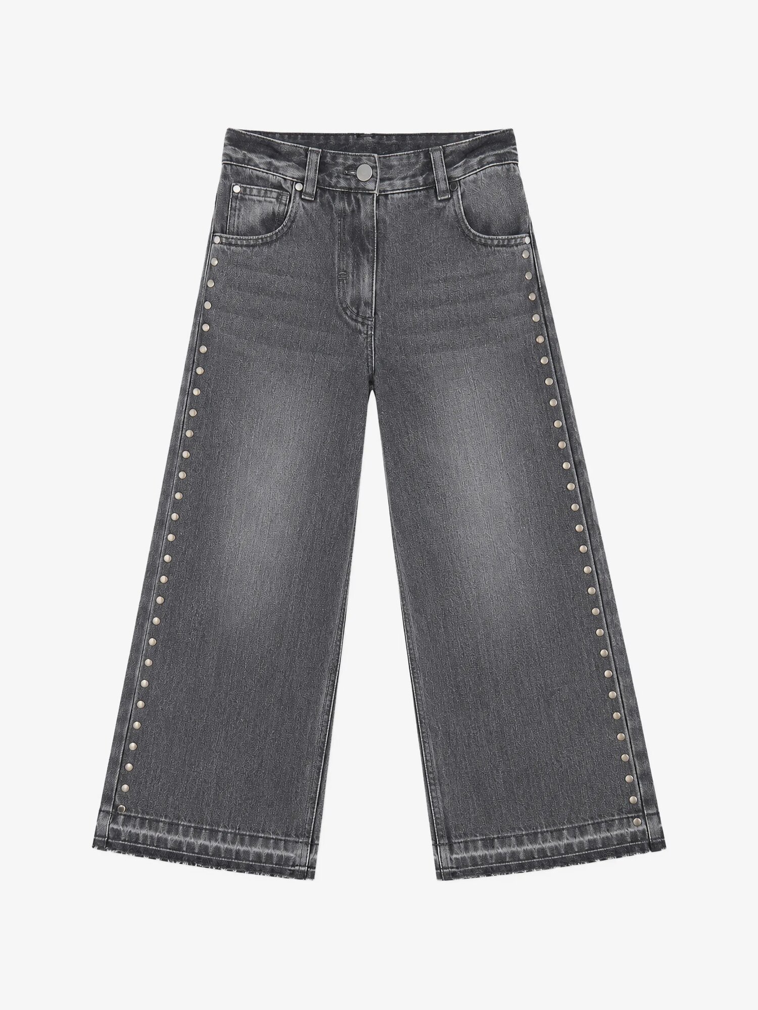 Джинсы Stud-embellished frayed jeans