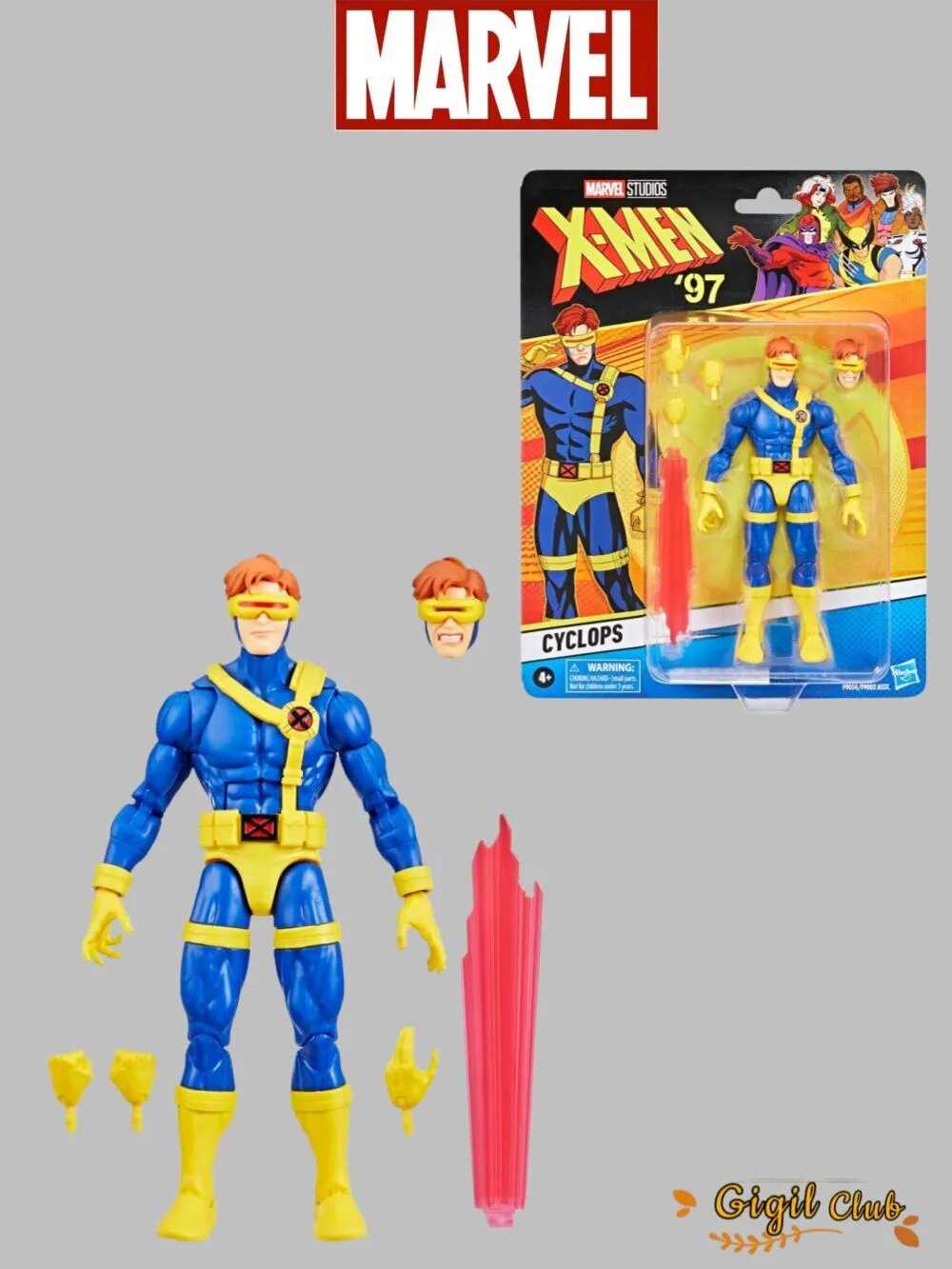 Игрушки Hasbro фигурки Marvel Legends Series Cyclops, X-Men 97 Action Figure (6 )