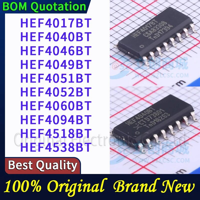 Комплектующие для ноутбуков HEF4017BT HEF4040BT HEF4046BT HEF4049BT HEF4051BT 5pcs HEF4060BT