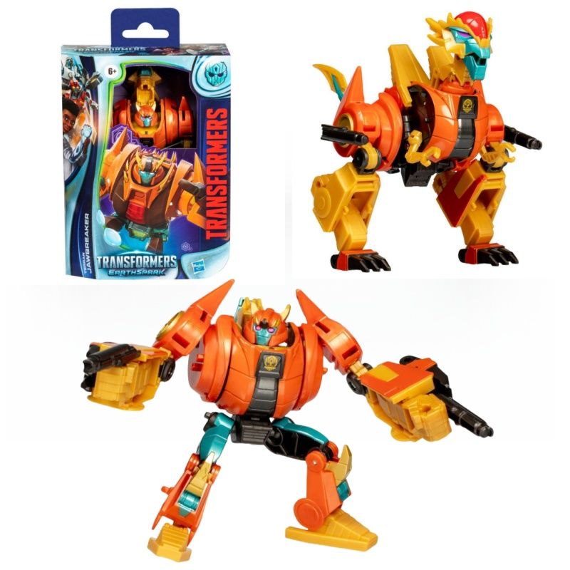 Трансформеры Hasbro Игрушка Transformers Toys EarthSpark Deluxe Class Terran Jawbreaker 5" Action Figure