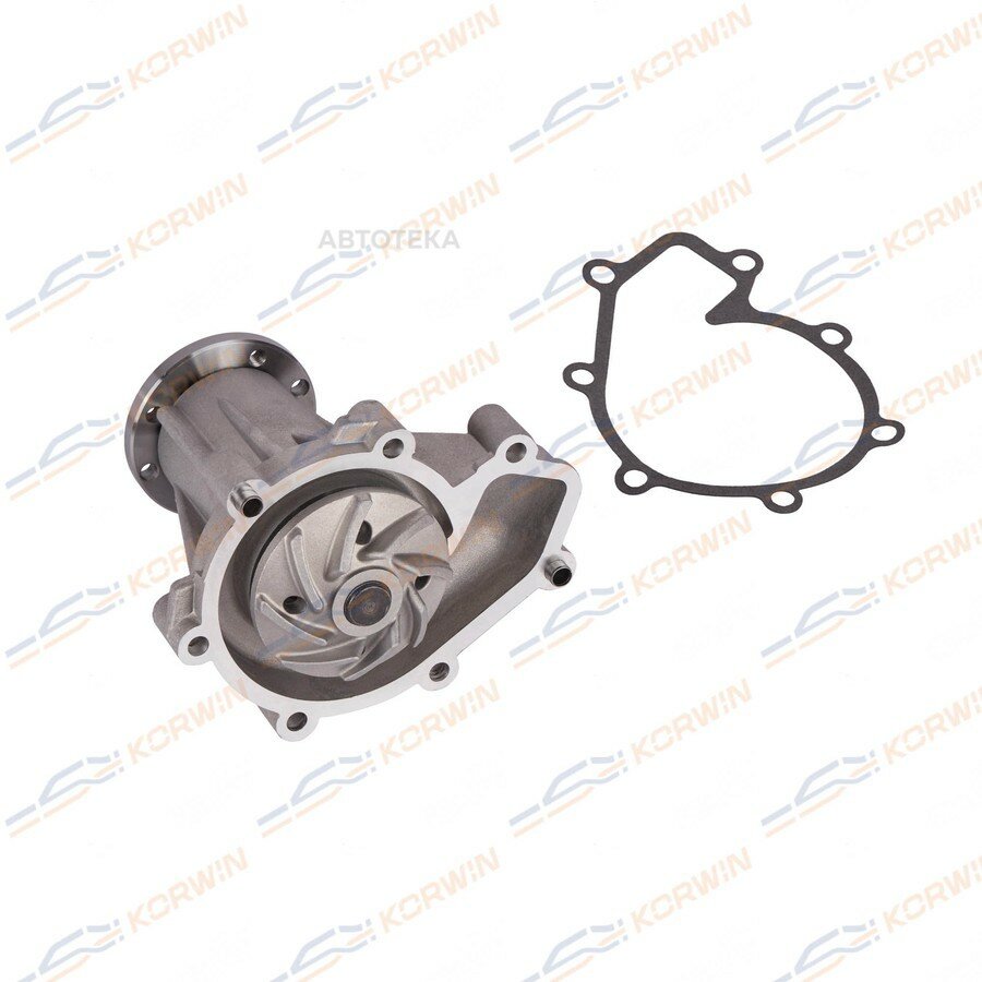 Насос водяной SsangYong Korando 2.3D/2.9D 96-/Kyron 2.0Xdi 05-/Rexton 2.9TD 02- KORWIN KWKK0095