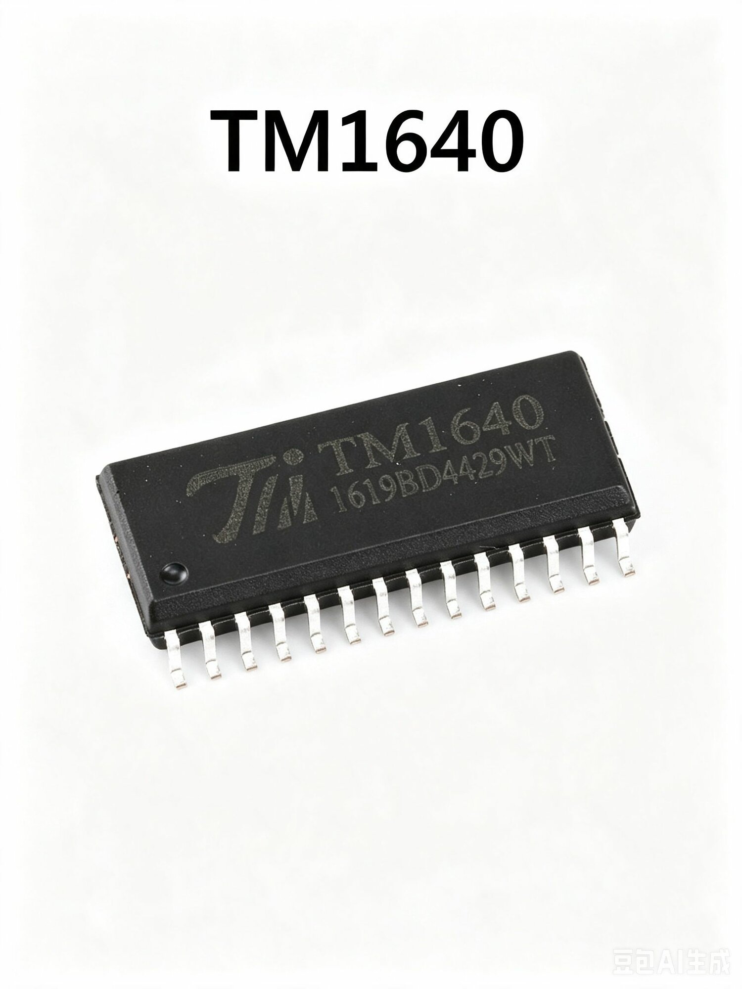 TM1640 SOP-28 - LED драйвер 8x16 сегментов, микросхема управления дисплеем, 10 шт