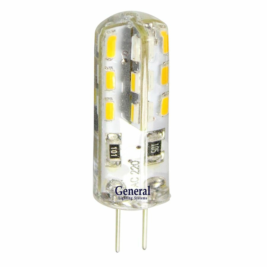 Лампочка GLDEN-G4-3-S-220-2700 Индивидуальная коробка 1/10/100/500, 3 шт.