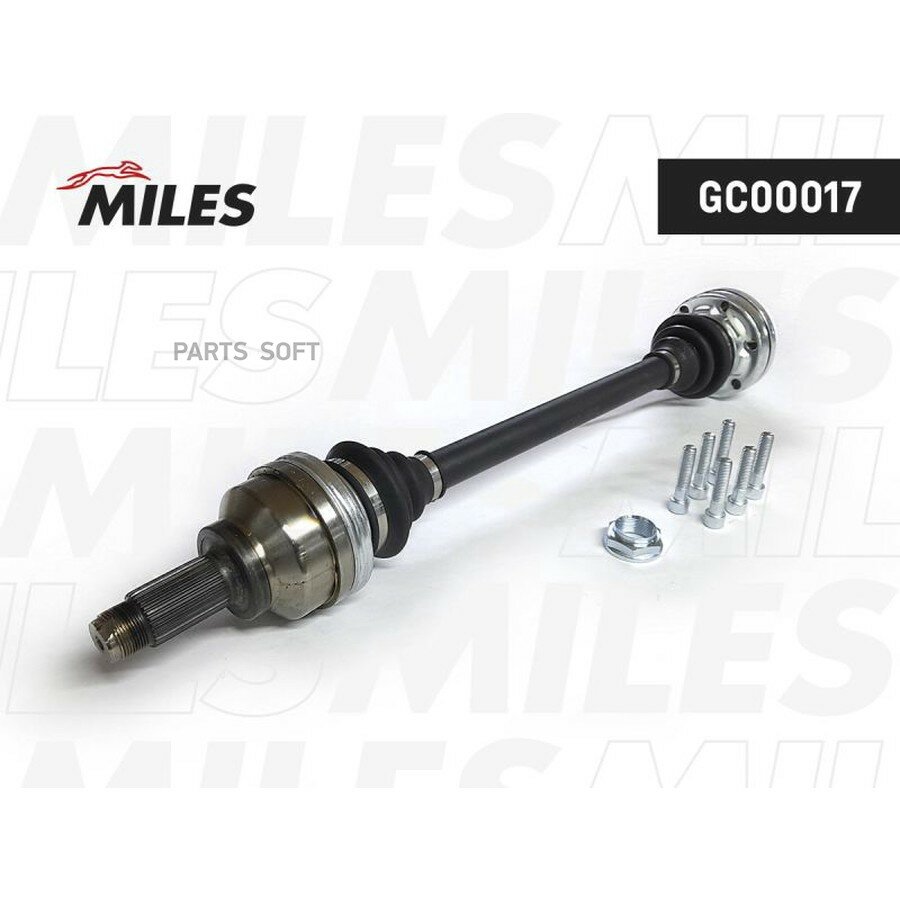 Привод в сборе BMW 5 (E39) 95- МКПП задн. лев./прав MILES MILES GC00017 | цена за 1 шт