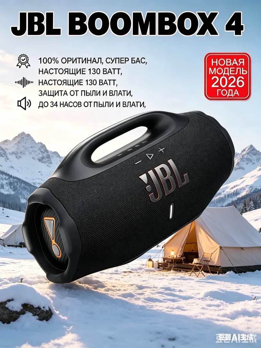 Беспроводная акустическая колонка BOOMBOX 4,1.4,1