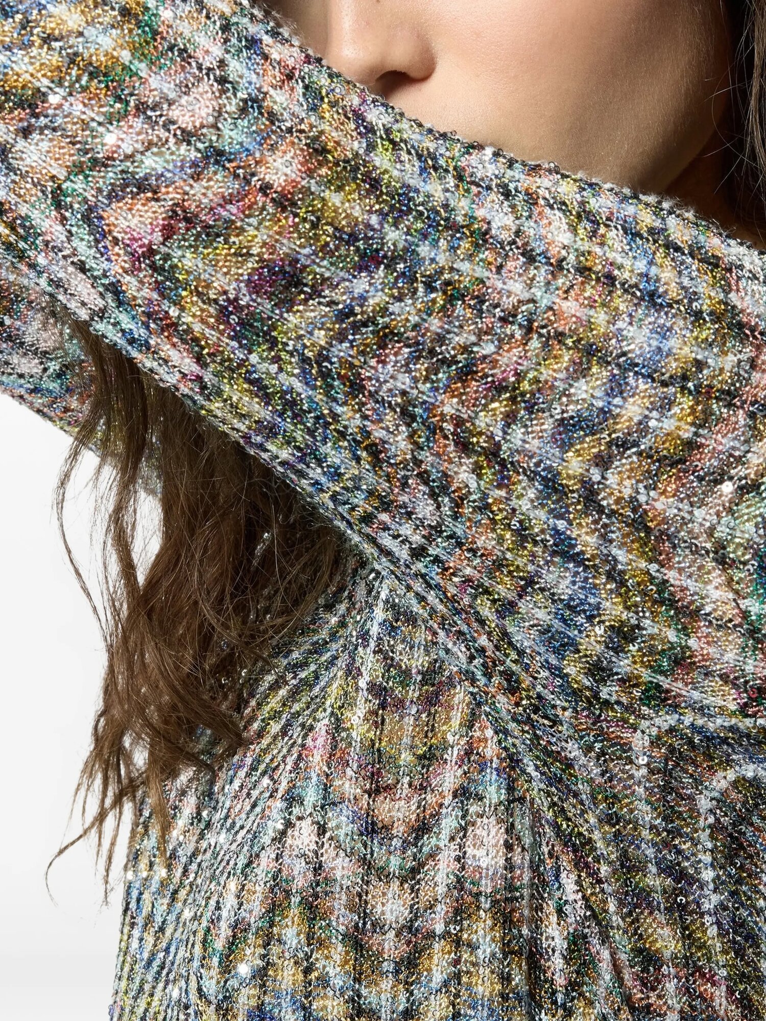 Свитер Missoni Zigzag-knit sweater, размер 40, , blue — фото 1